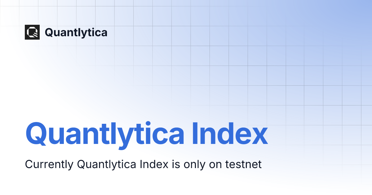 Quantlytica Index | Quantlytica